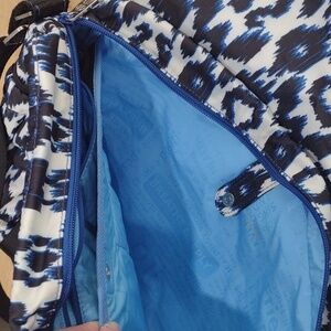 lululemon athletica | Bags | Lululemon Black White And Blue Messenger ...